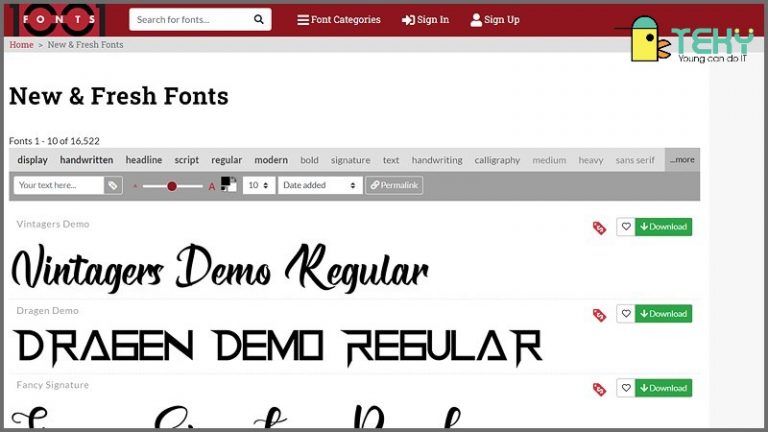 Tổng hợp các font chữ đẹp cho designer chất lượng và miễn phí