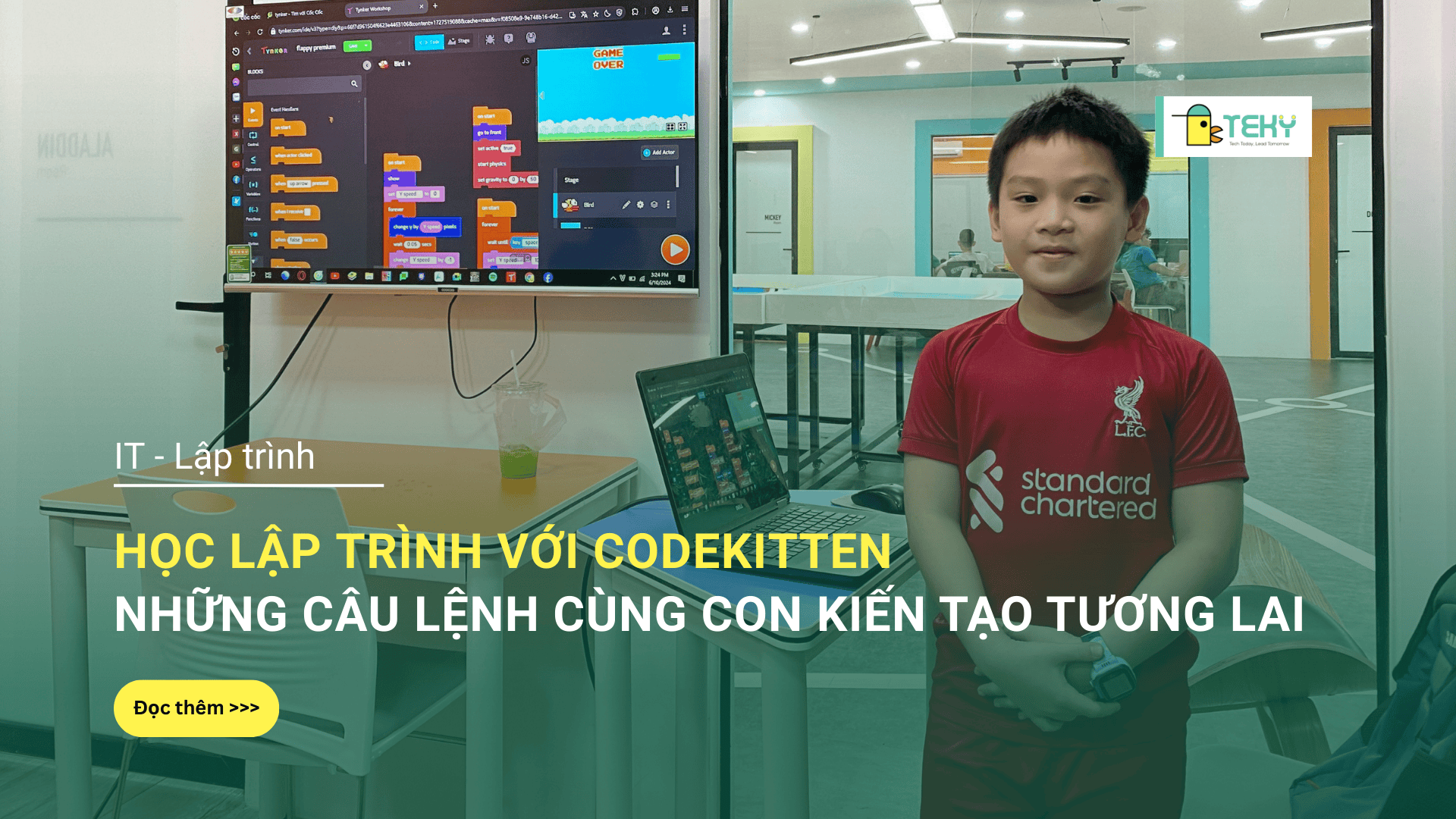 Học lập trình với Codekitten: Những câu lệnh cùng con kiến tạo tương lai