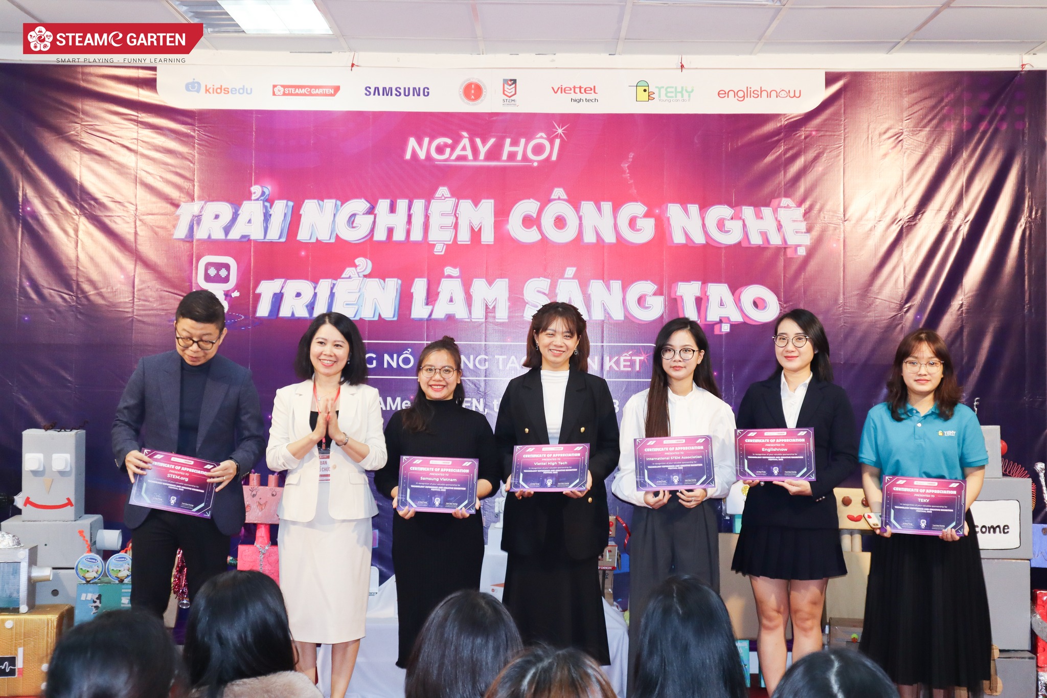 TEKY X STEAMe GARTEN: TRẢI NGHIỆM CÔNG NGHỆ TRIỂN LÃM SÁNG TẠO