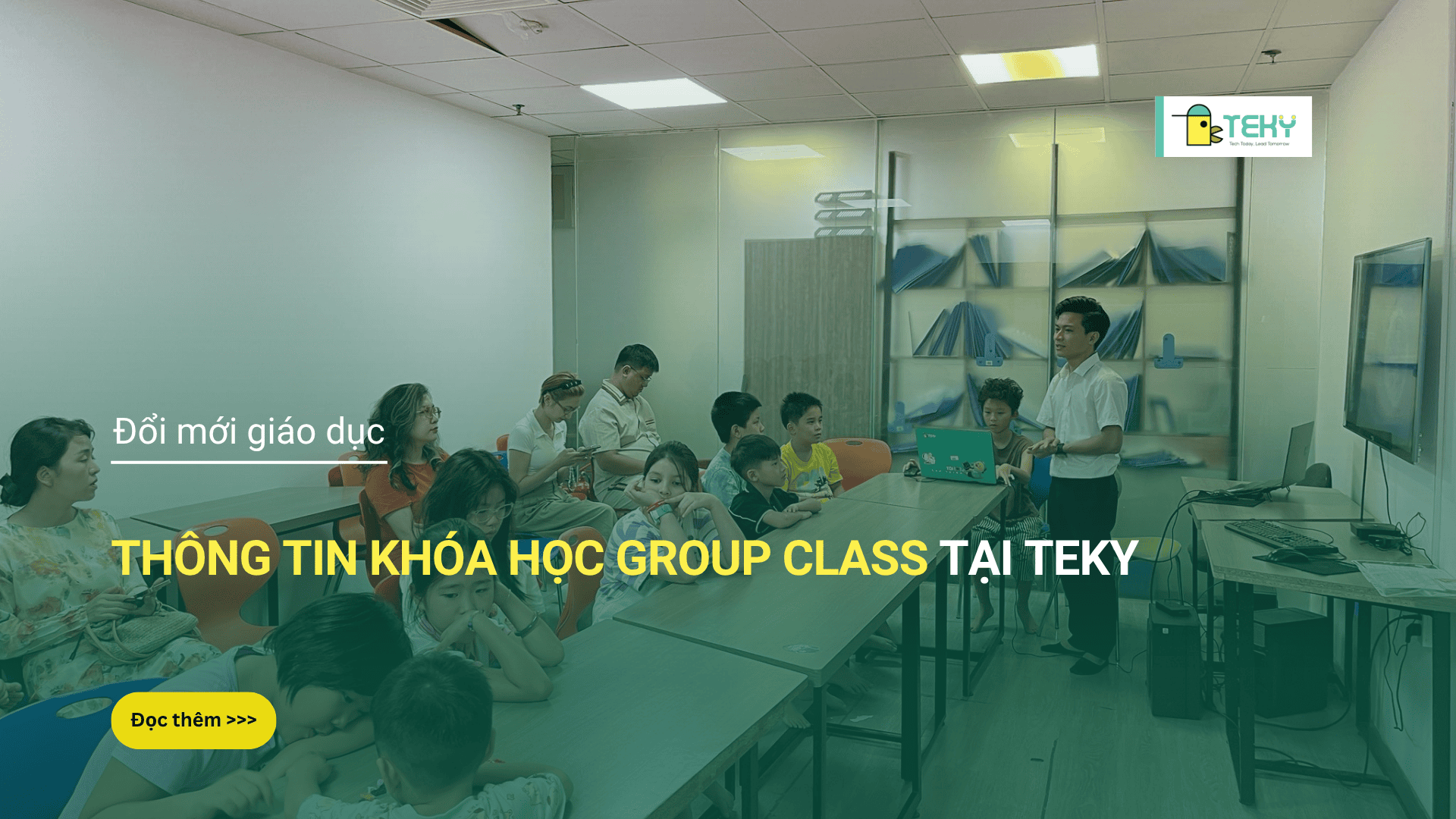 Học lập trình online cho trẻ em qua Group Class