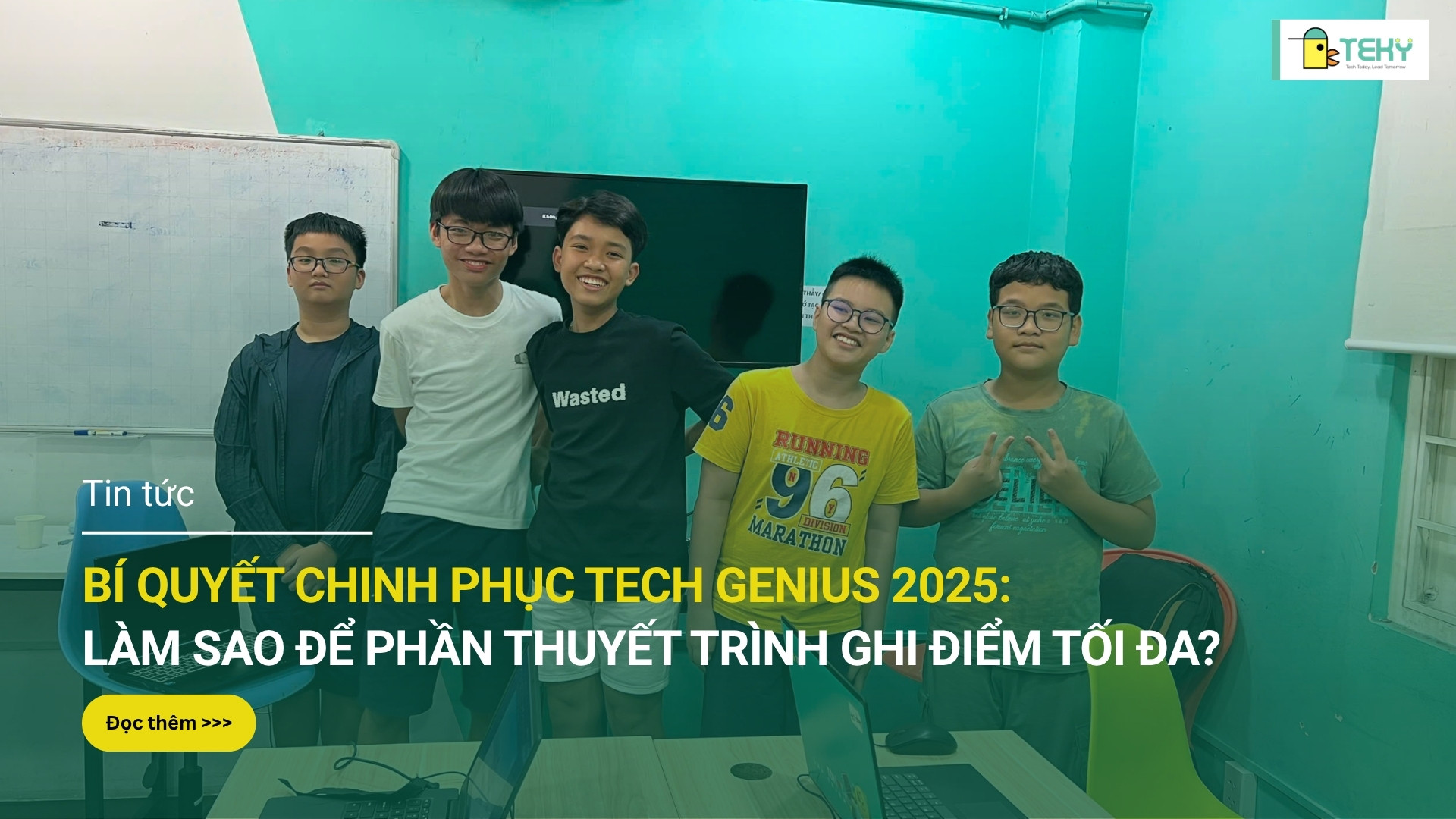 Bí Quyết Chinh Phục Tech Genius 2025: Làm Sao Để Phần Thuyết Trình Ghi ...