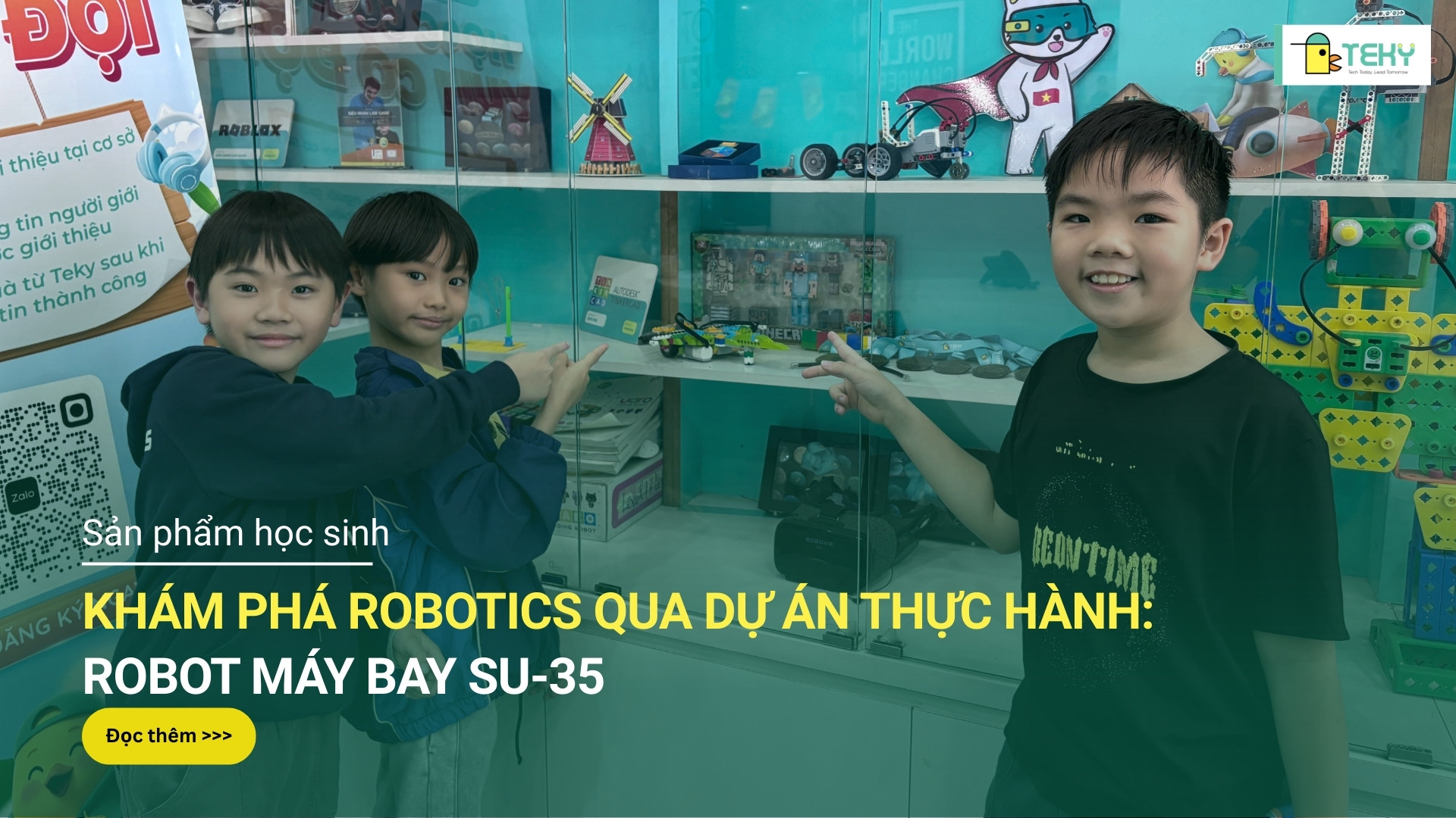 Khám phá Robotics qua dự án thực hành: Robot máy bay SU-35