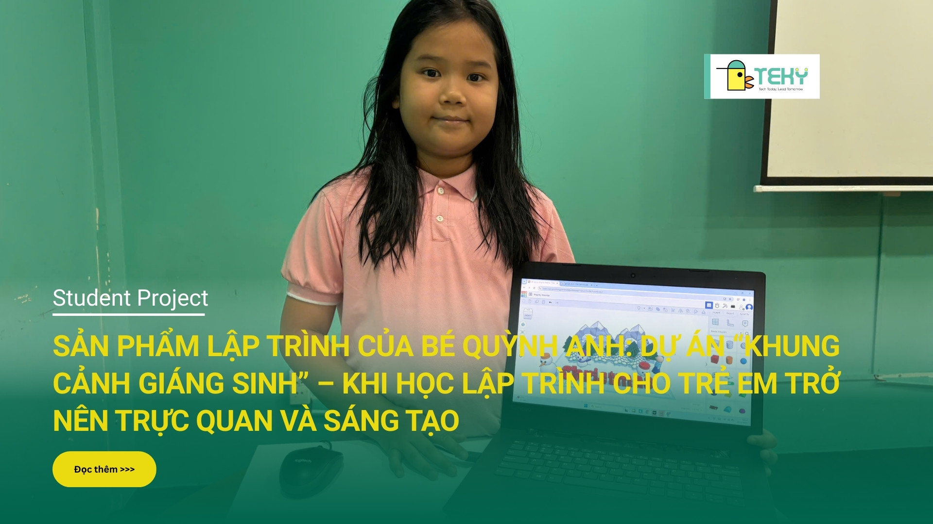 Dự án Digi-Steam Art "Khung cảnh giáng sinh" - Sản phẩm sáng tạo của ...